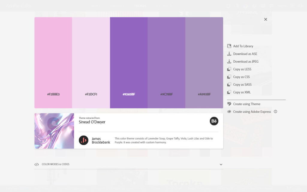 Adobe Color - We See Giants