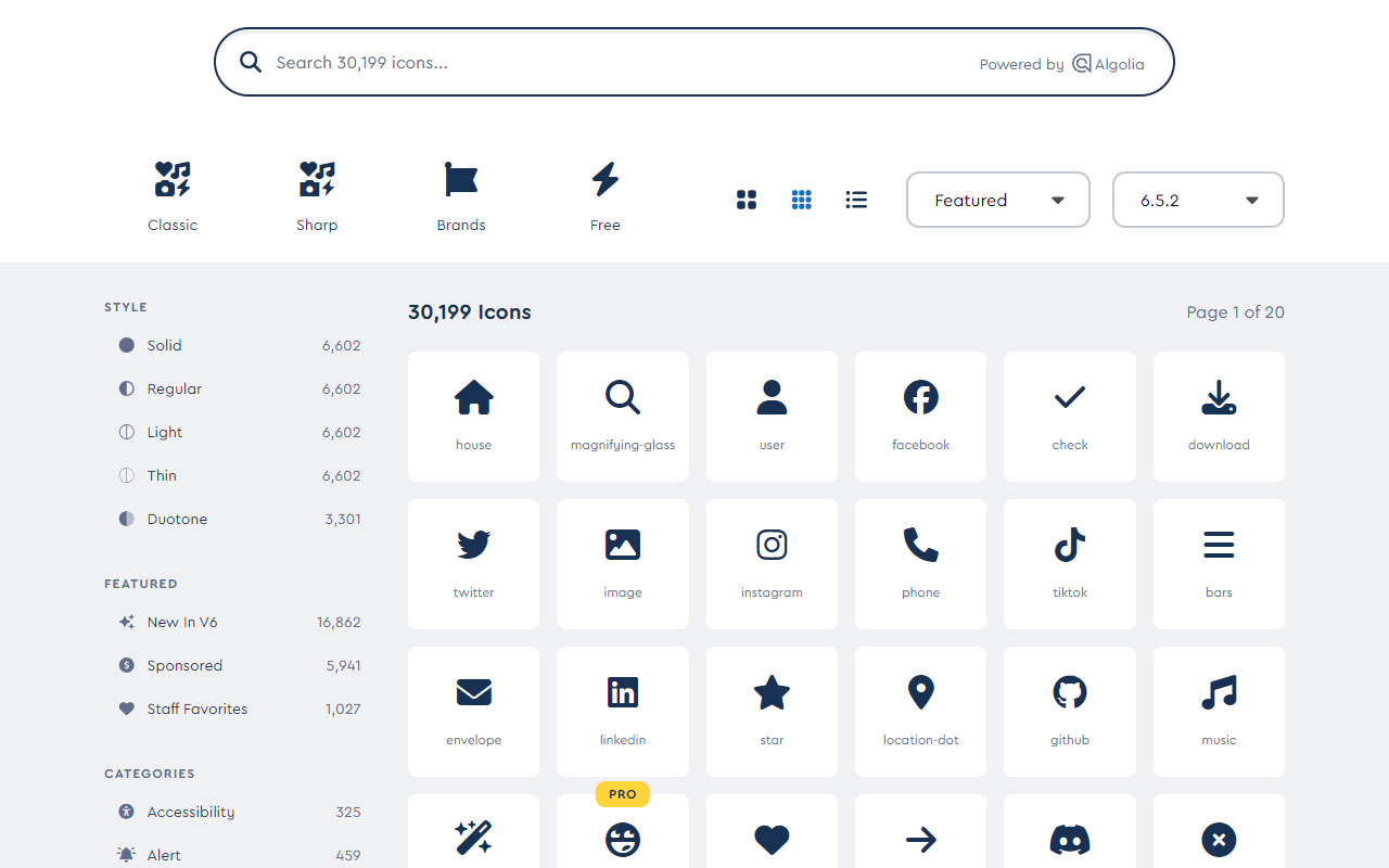 Font Awesome is a vector icon library - We See Giants