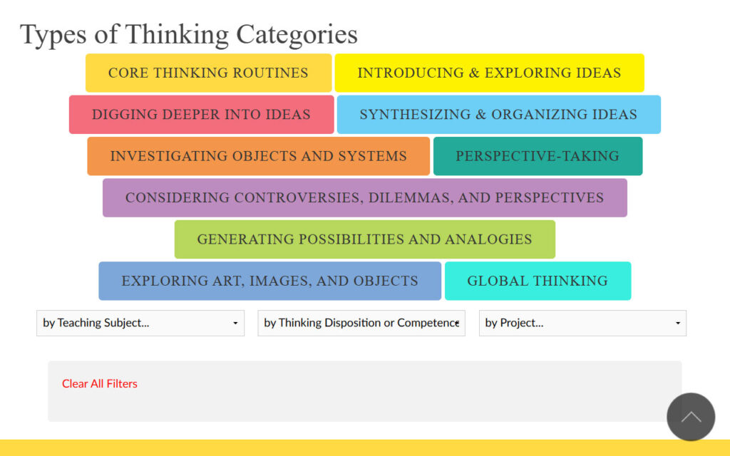 Project Zero's Thinking Routine Toolbox - We See Giants
