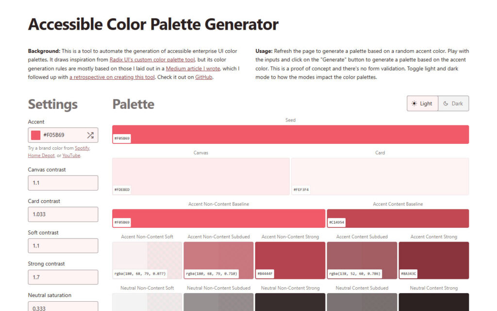 Accessible Color Palette Generator - We See Giants