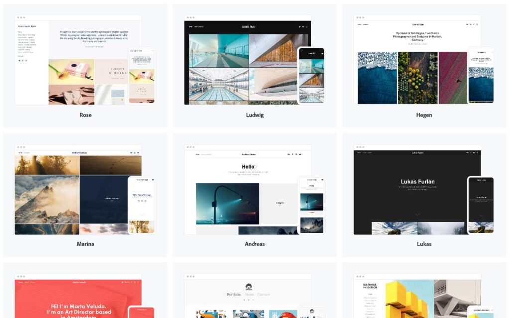 Adobe Portfolio - We See Giants